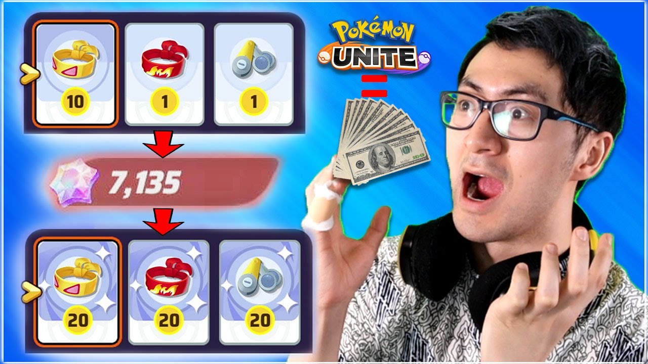 COST for Full Item Upgrade in Pokémon UNITE - YouTube