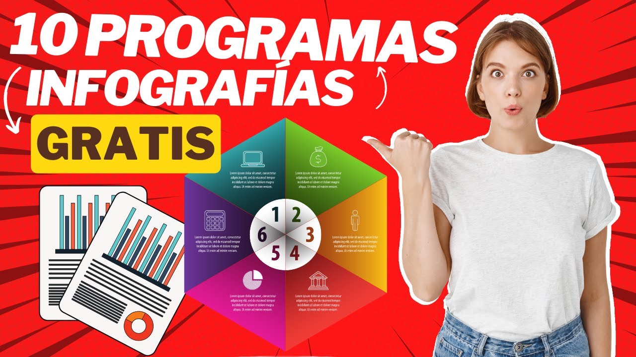 10 Mejores Programas para Diseñar INFOGRAFÍAS GRATIS [2023] - YouTube