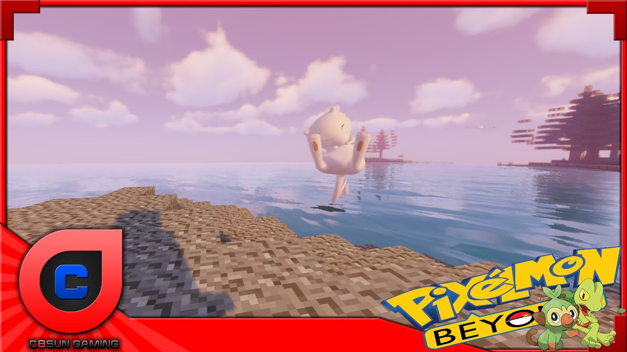 Mythical Mew & The Jungle Starters Pixelmon Beyond - S3/E4 - YouTube