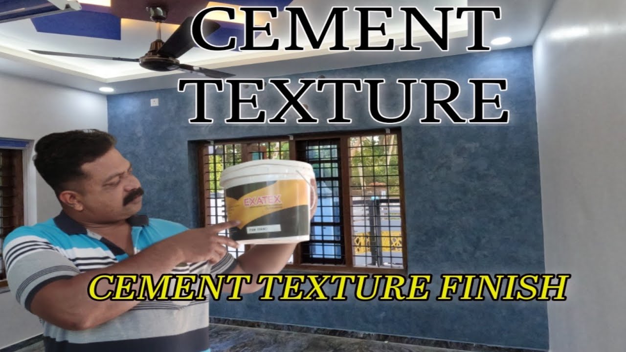 HOW TO APPLY CEMENT TEXTURE BED ROOM WAAL/application step/DIY/Budget ...