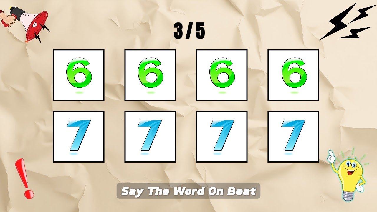Say The Word On Beat! 🧠 Rhythm Challenge — 5 Levels (Only Geniuses ...