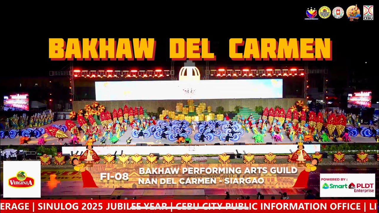 BAKHAW DEL CARMEN SIARGAO- Sinulog Festival 2025 #Sinulog2025 - YouTube