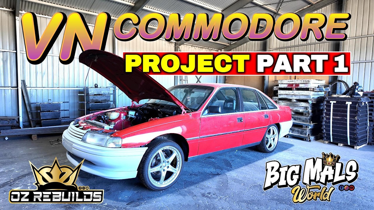VN Commodore Project Begins. Shaving the Engine Bay! - YouTube