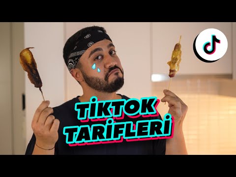 İNTERNETTEKİ TİKTOK TARİFLERİNİ DENEDİM