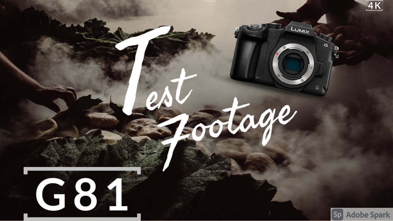 PANASONIC LUMIX G81// TEST FOOTAGE // 4K