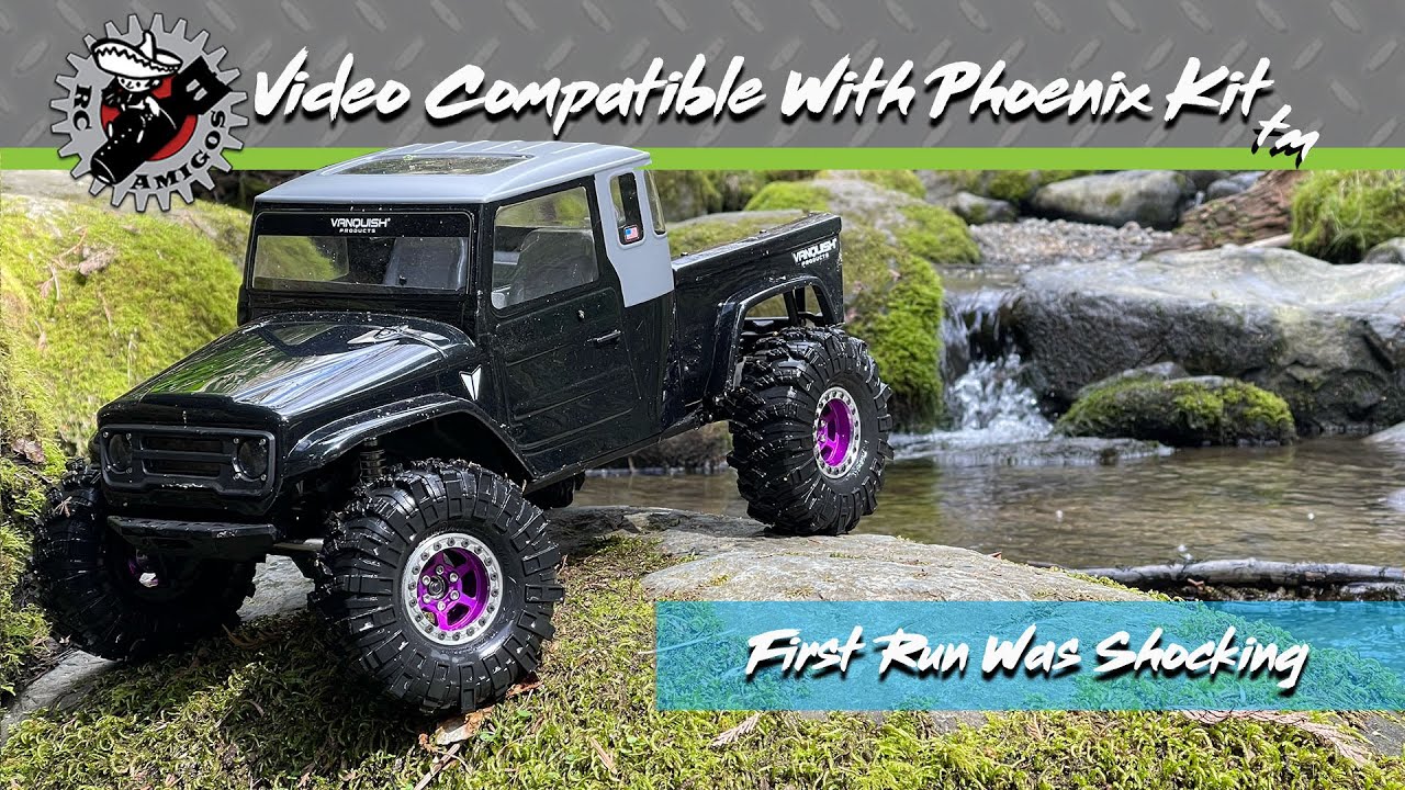 Vanquish Phoenix Kit First Run - YouTube