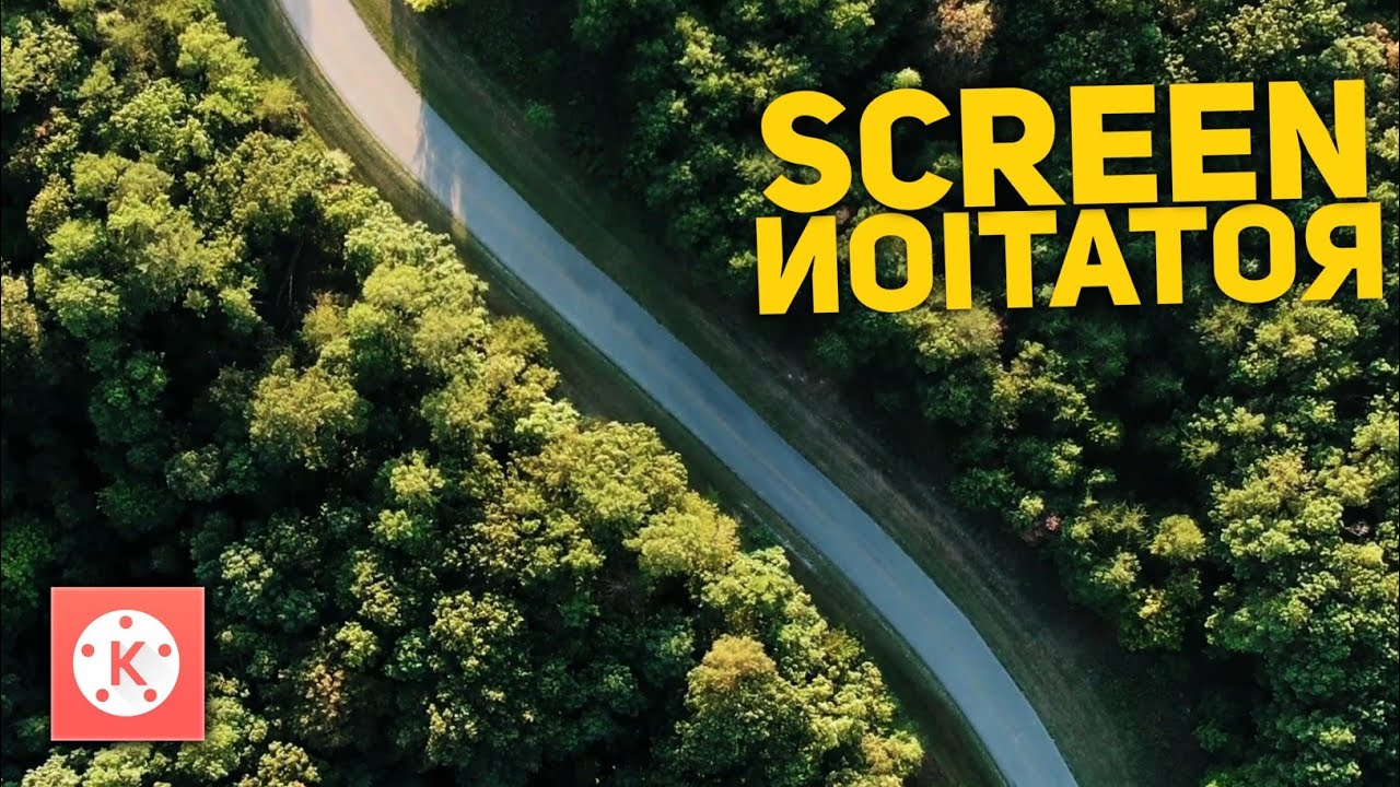 SCREEN ROTATION IN KINEMASTER VIDEO EDITING TUTORIAL - YouTube