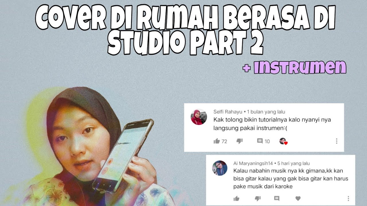 Cara membuat video cover lagu + Instrumen - YouTube