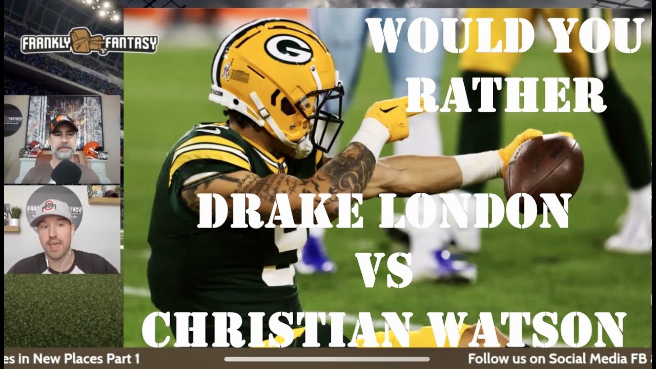 Would You Rather - Drake London vs Christian Watson - YouTube