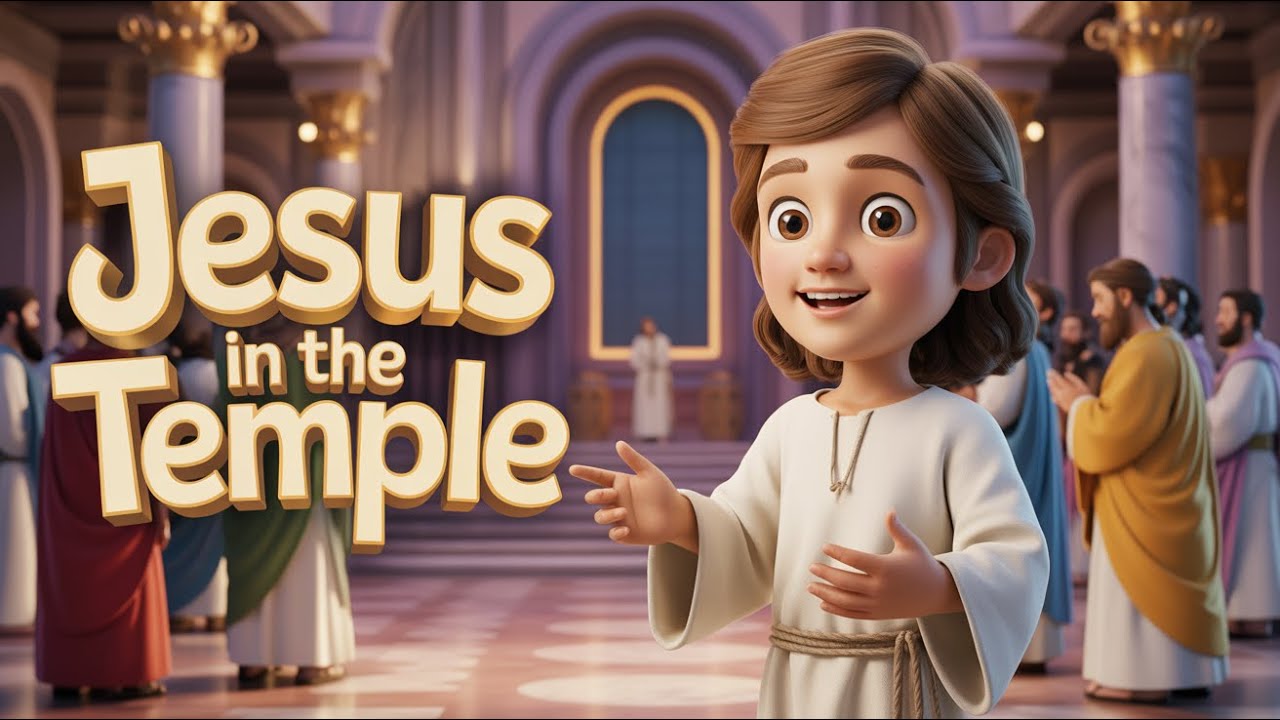 Boy Jesus in the Temple | Bible Story for Kids - YouTube