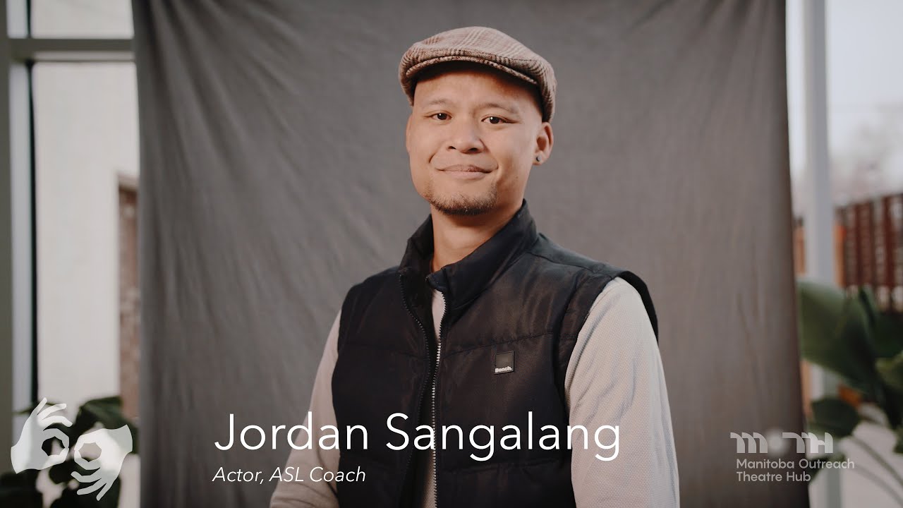 Spotlight on Jordan Sangalang! (ASL with Subtitles) - YouTube