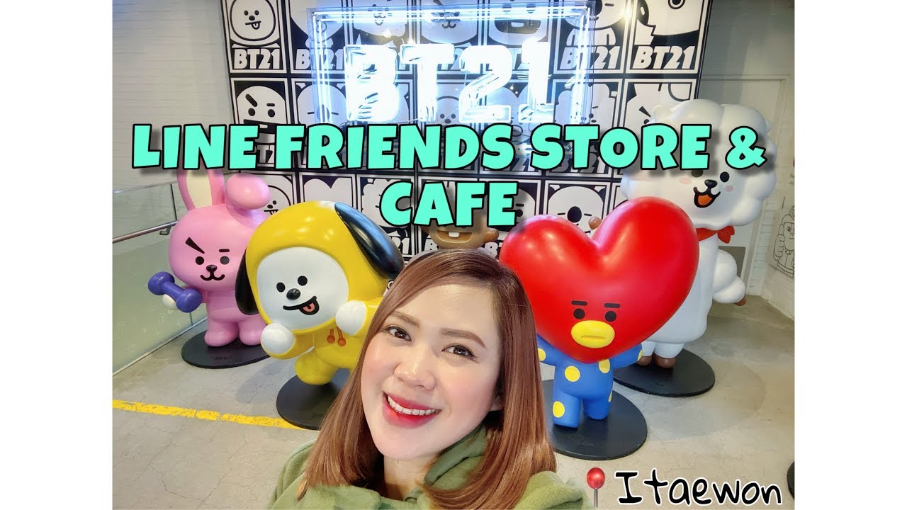 LINE FRIENDS STORE & CAFE | ITAEWON | - YouTube