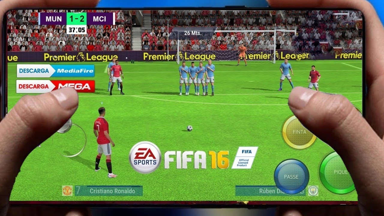 FIFA 23 ORIGINAL MOD FIFA 16 ANDROID NEW TRANSFERS 2023 & KITS OFFLINE ...