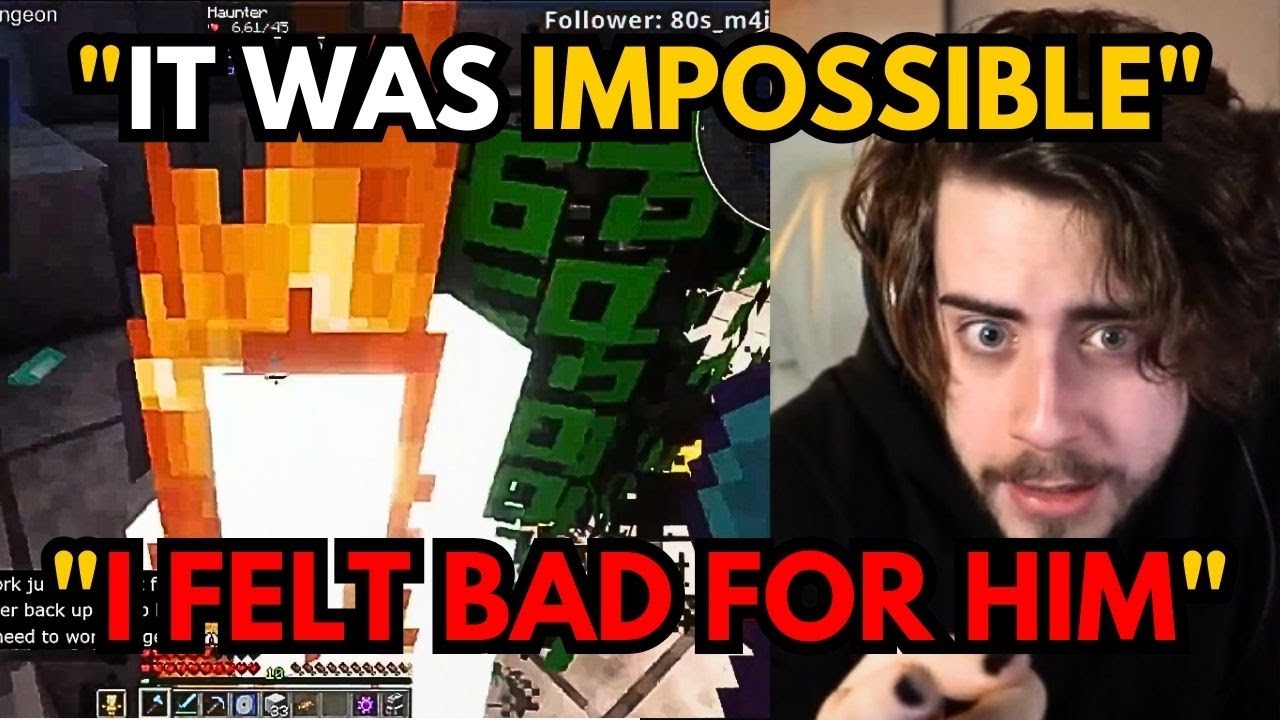 [SUBTITLED] CELLBIT REACTS AND COMMENTS ABOUT DAPPER'S DEATH IN QSMP ...