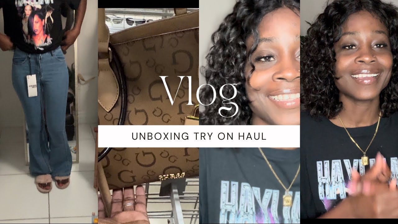 VLOG~ Unboxing 🔗 Try On Haul - YouTube