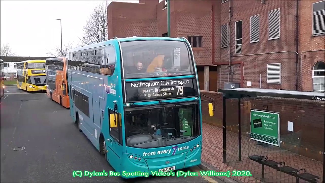 (60 FPS) Full Route Visual of NCT Yellow Line 69 to Bulwell Snape Wood ...