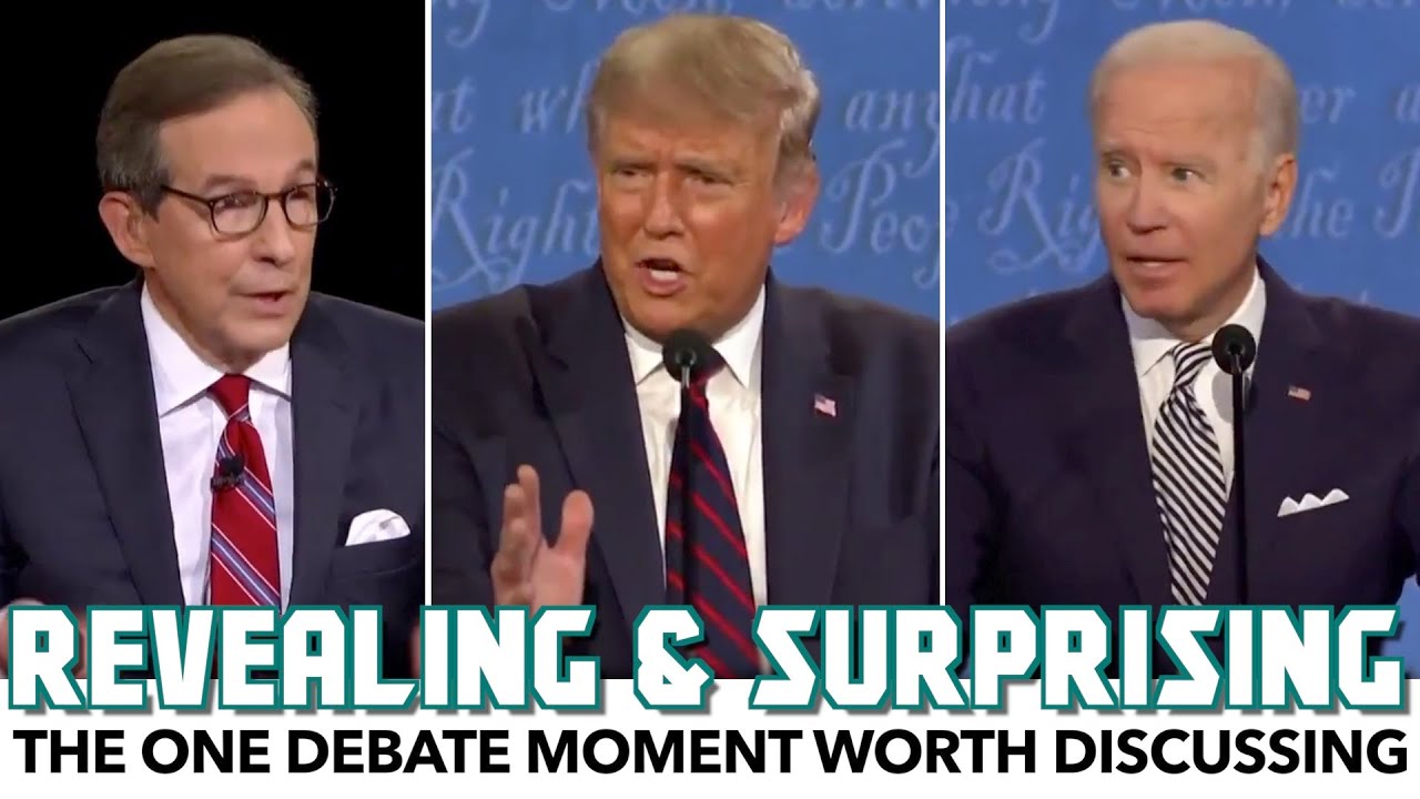 The One Debate Moment Worth Discussing - YouTube
