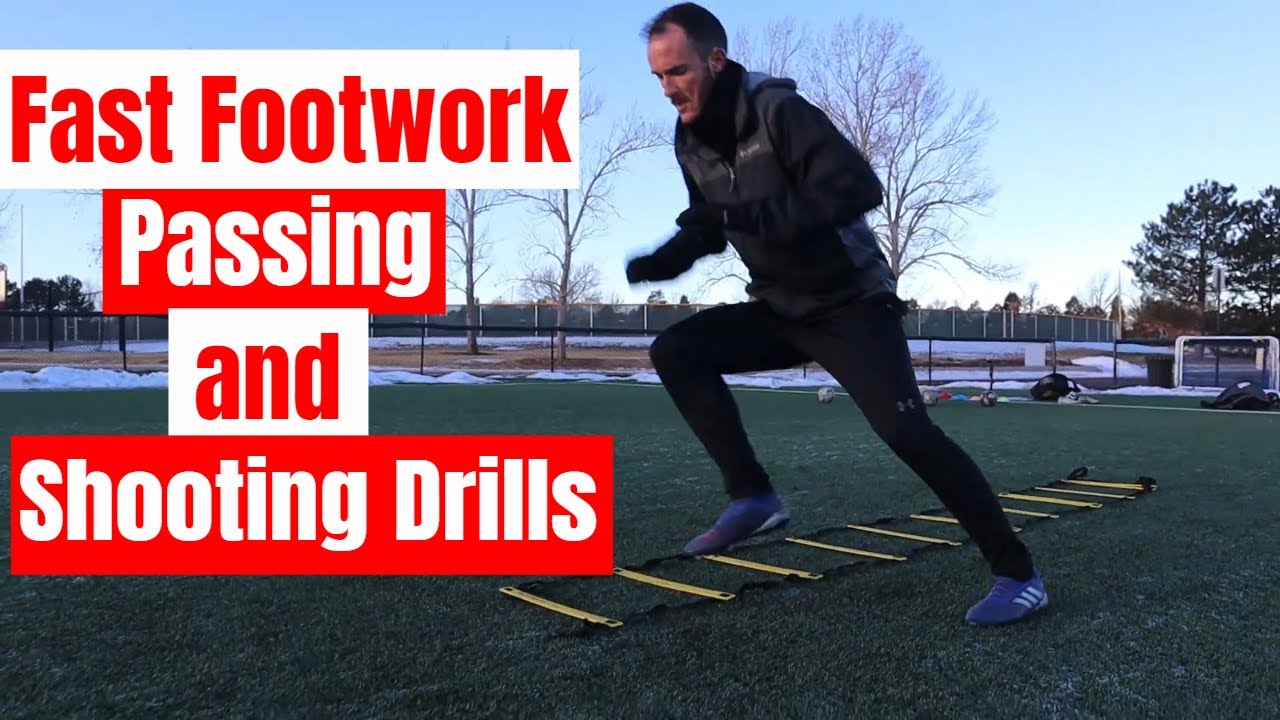6 Fast Footwork Exercises for Soccer Players - Shooting Drills for ...