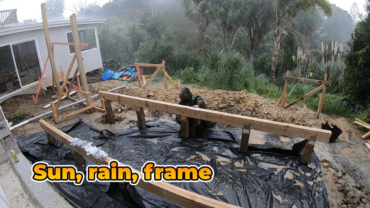 House renovation - Sun, rain, frame - YouTube