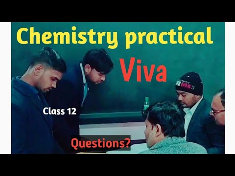 Chemistry practical class 12 🧪 Chemistry viva class12(रसायन विज्ञान ...