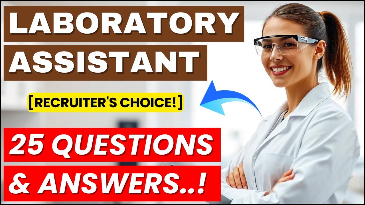 Laboratory Assistant Interview Guide | Perfect for Freshers! - YouTube