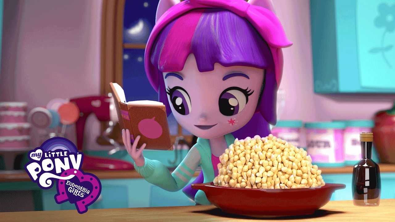 My Little Pony: Equestria Girls France - 'Préparation des Pop-corn pour ...