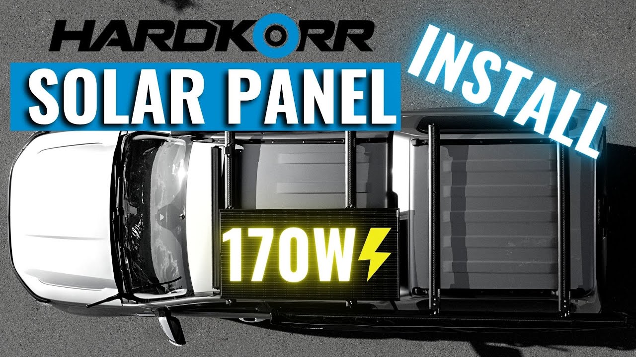 HARDKORR Solar Panel Install || Ford Ranger - YouTube