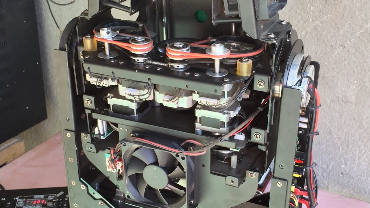 Inside the Moving Head Light- Amazing Invention. - YouTube