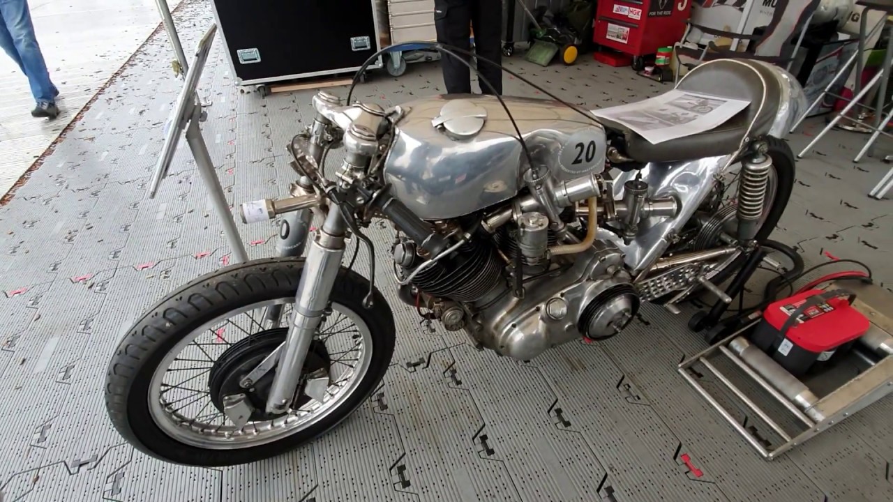 1953 1000cc Vincent Special 'NERO' at Goodwood Festival of Speed 2019 ...