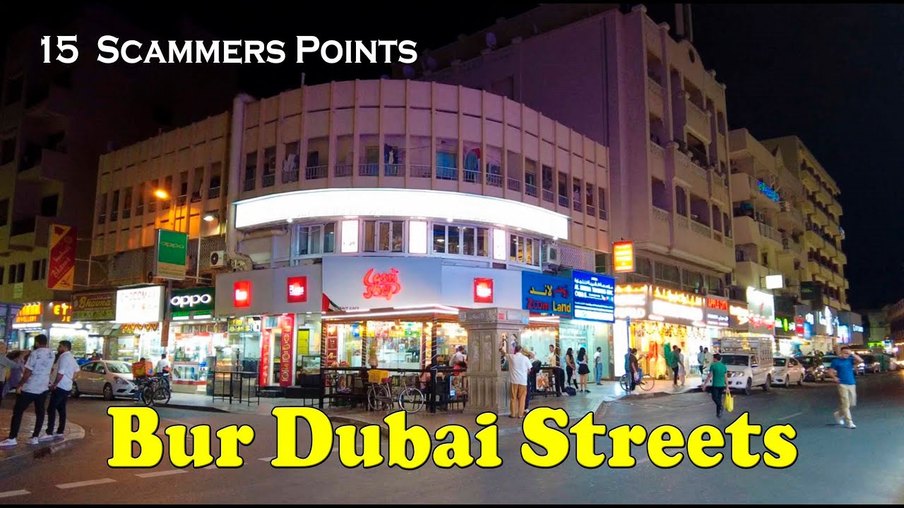 Bur Dubai Streets | Evening Walking Tour | Nov 2022 - YouTube