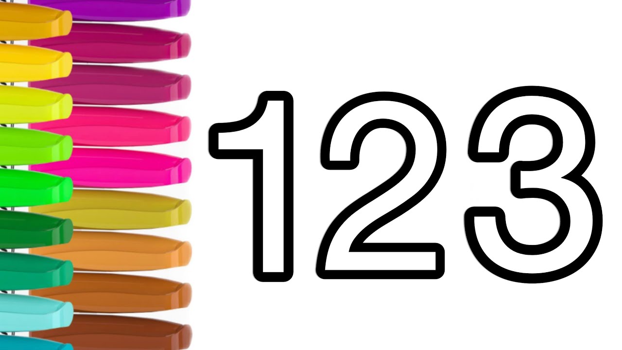 Learn Numbers and Colors , Learn Alphabets , Numbers and Colors, kids ...