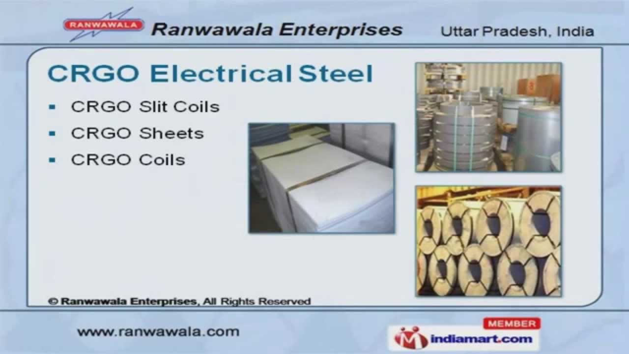 CRGO Sheets by Ranwawala Enterprises, Lucknow - YouTube