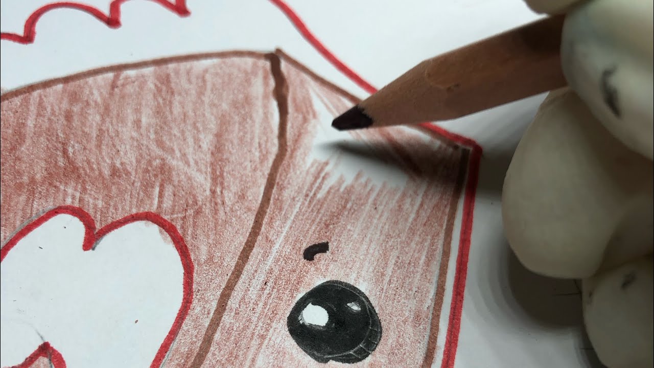 draw a cake with red icing#art #canada #artwork #usa #youtube # ...