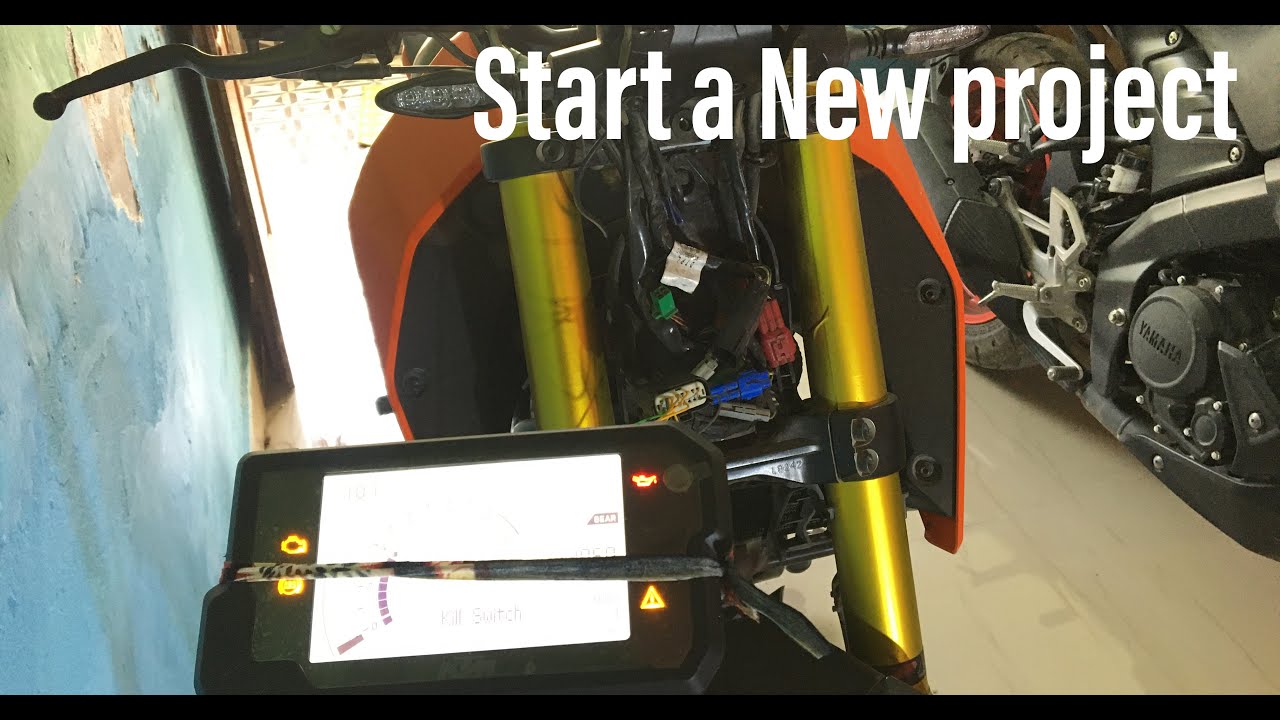 Start a new project/try to install adventure 250 speedometer in duke ...