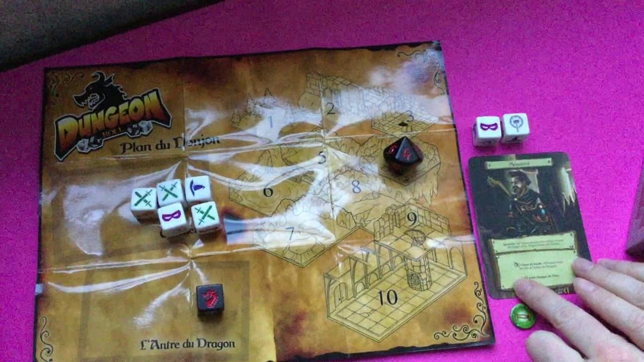 Exploration du donjon dans Dungeon Roll - YouTube