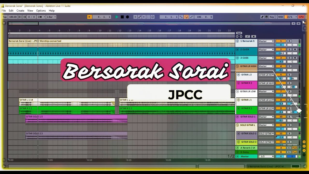 Bersorak Sorai (JPCC) - Sequencer - YouTube