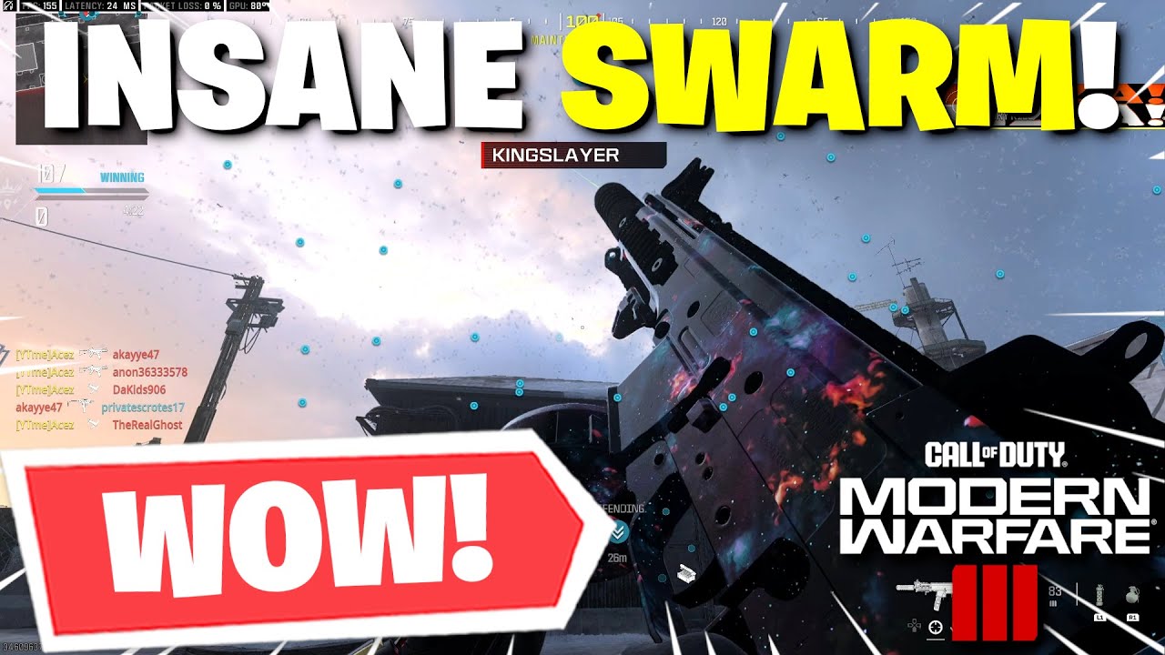 Modern Warfare 3 - The SWARM Killstreak Is INSANE! Just Like I Remember ...
