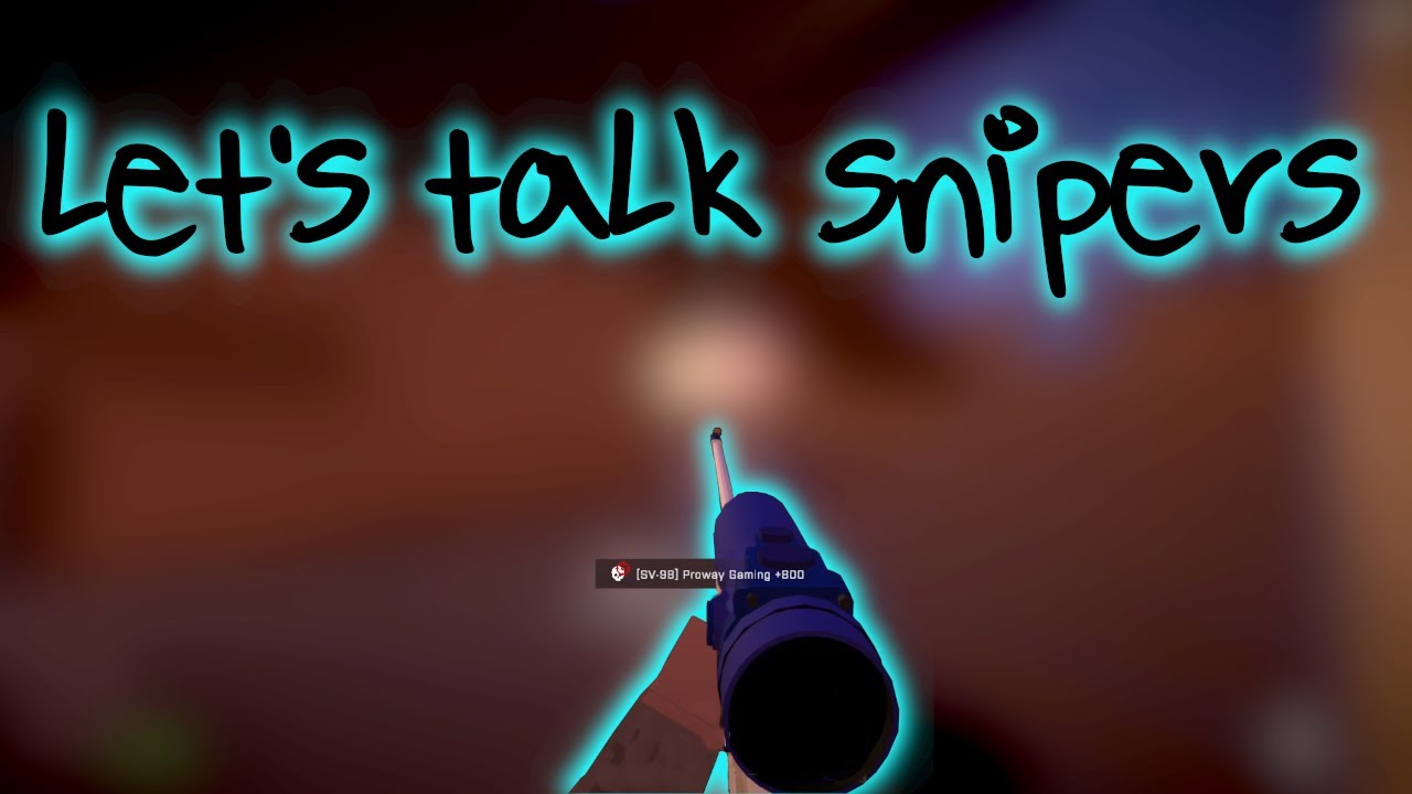 let's talk about snipers | battlebit remastered - YouTube