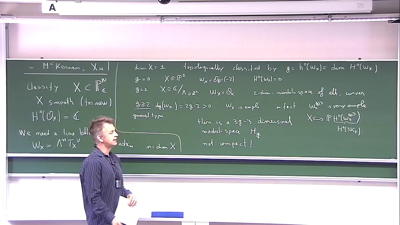 Kyoto U. "Boundedness of Varieties of General Type" Prof. Christopher ...
