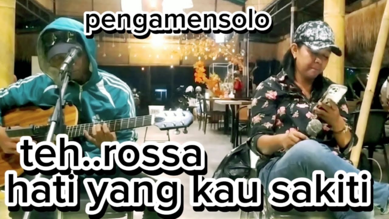 lagunya bikin baper nihh..dari teh rossa keren banngggett..HATI YANG ...