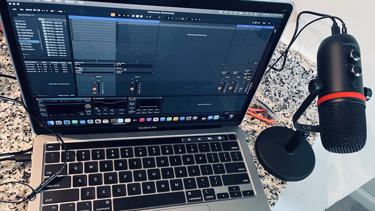 Audio Pro usb Micrófono - YouTube