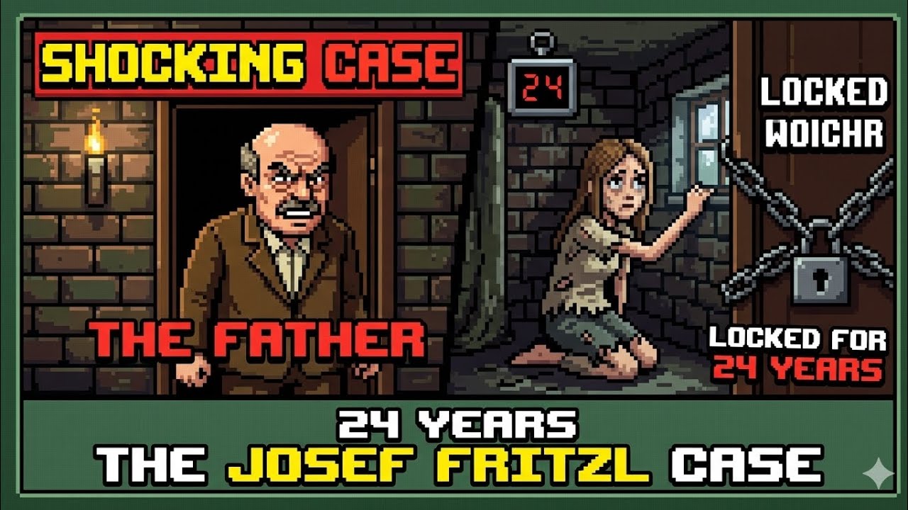 24 YEARS in a SECRET Basement 😨 The Josef Fritzl Crime Story # ...