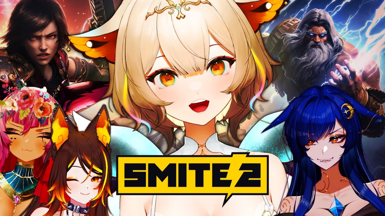 Yuzu Plays Smite 2 (ft. Tricky, Vienna & Sinder) - YouTube