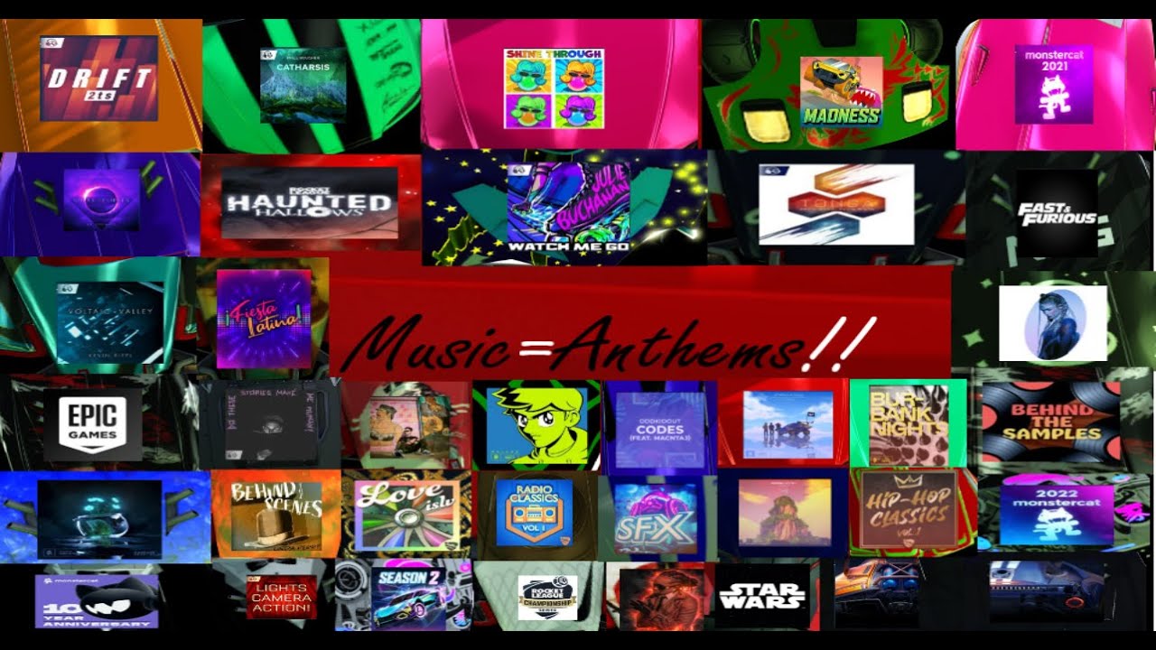 [Rocket League] Every Single Player Anthem In My Inventory!! - YouTube