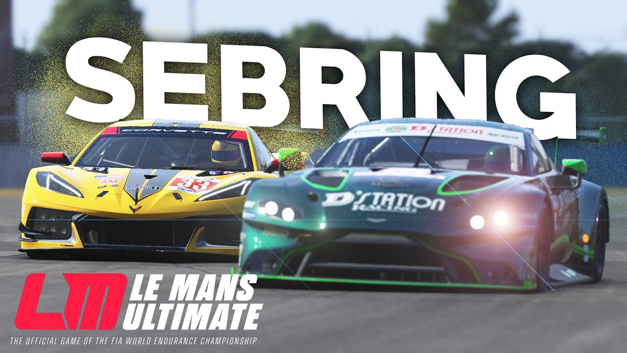 Wheel to Wheel Battle for the win at SEBRING - YouTube