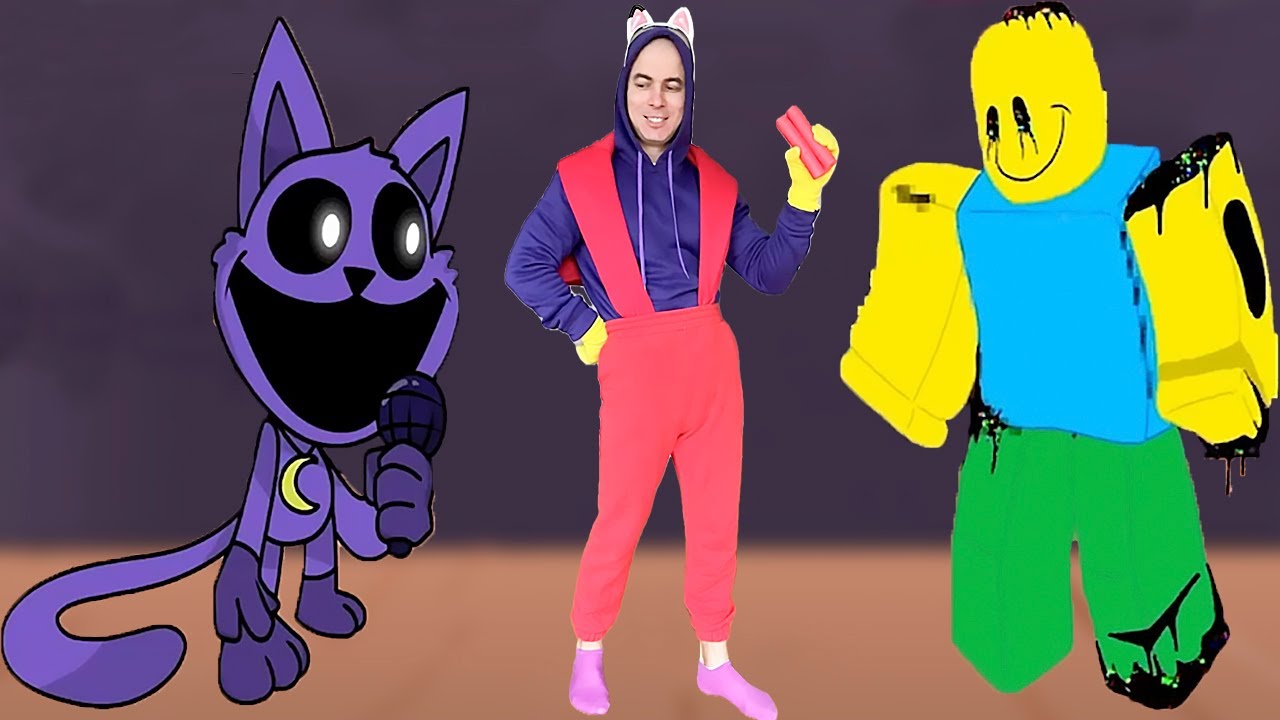 FNF Character Test | Gameplay VS Real Life | Catnap | Roblox | Jax ...