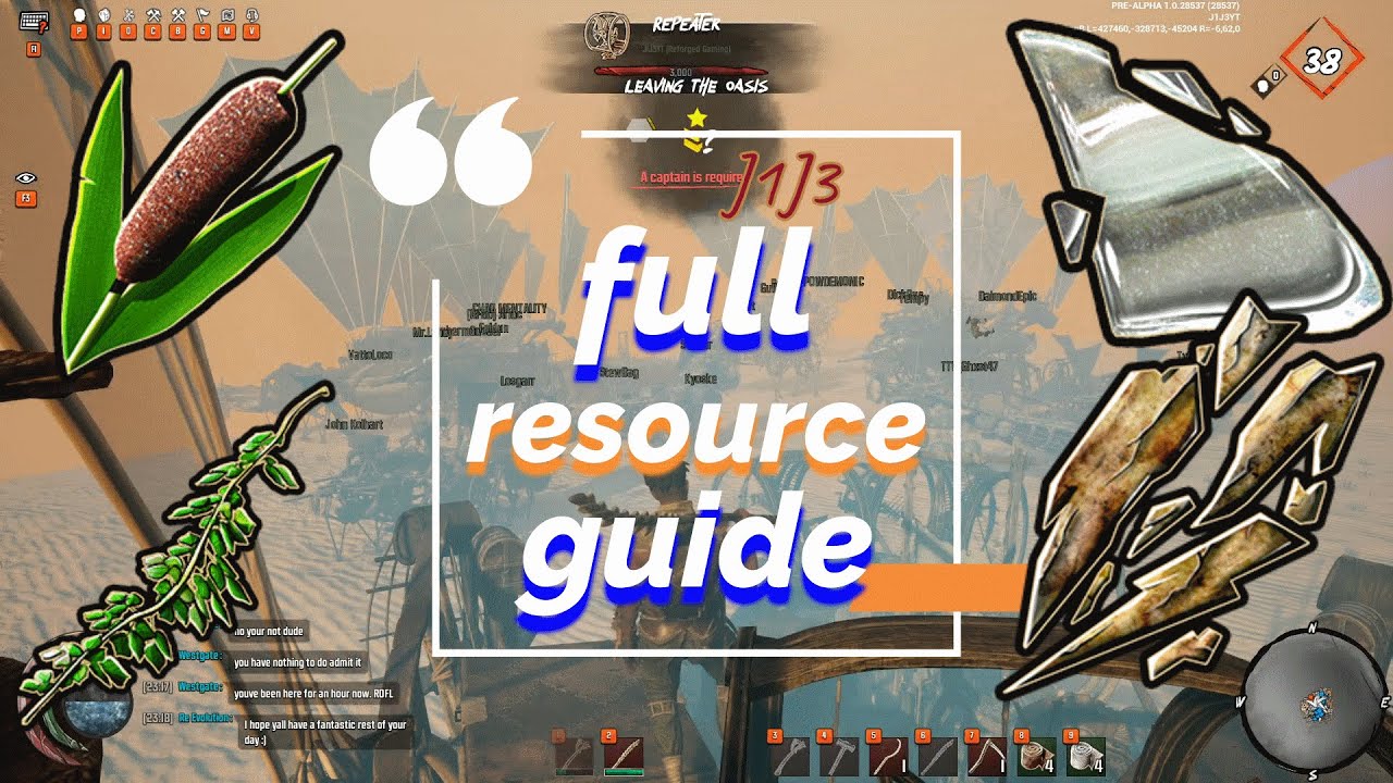 Full complete resource guide in under 6 minutes-Last Oasis - YouTube