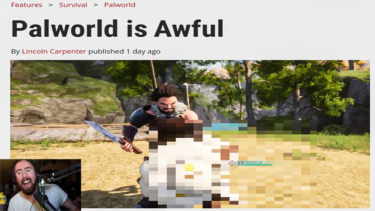 Palworld is already getting cancelled.. - YouTube
