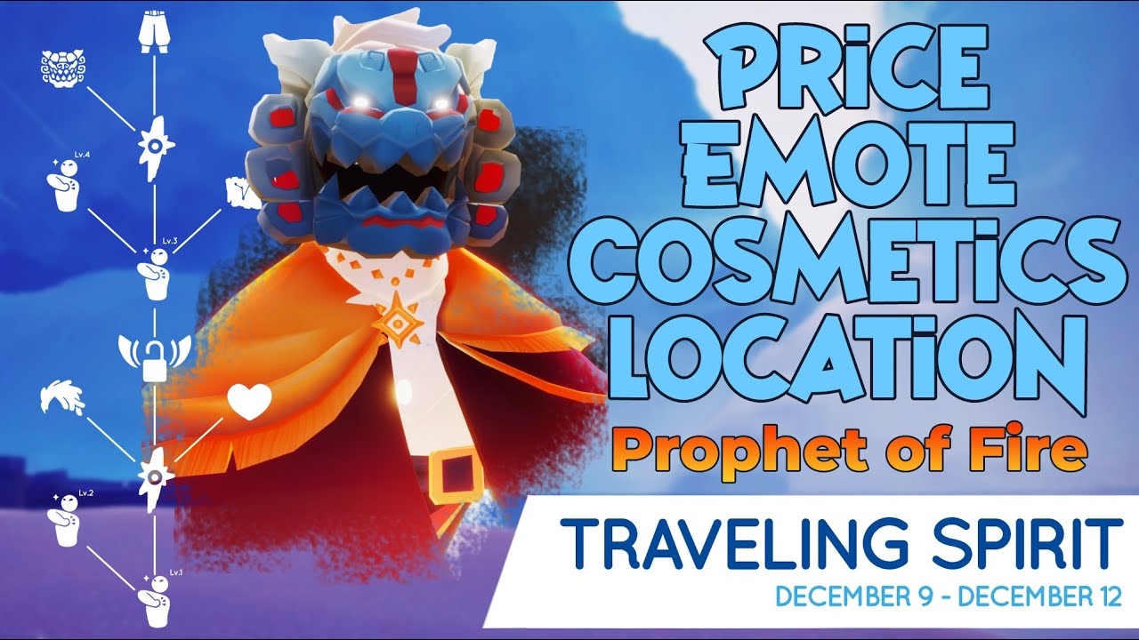 Traveling Spirit Prophet of Fire 🔥 | Sky: Children of the Light ...
