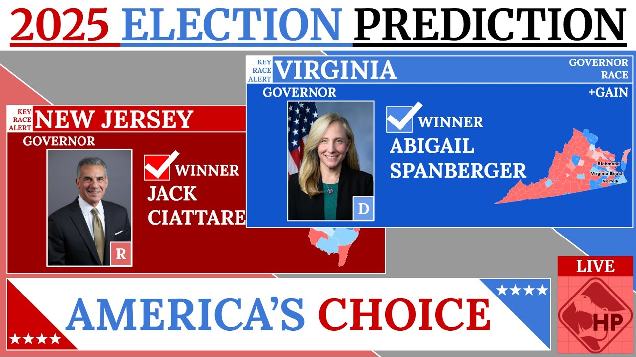 2025 Election Night in America | Final Prediction - YouTube